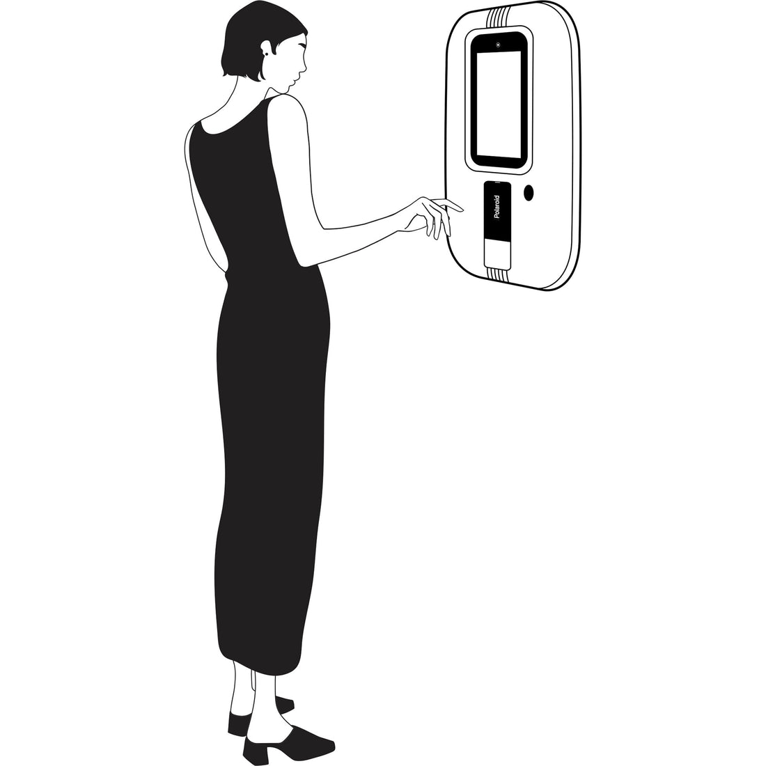 Polaroid At-Home Instant Photo Booth by ARCADE1UP (White) – OHSOCULT ...