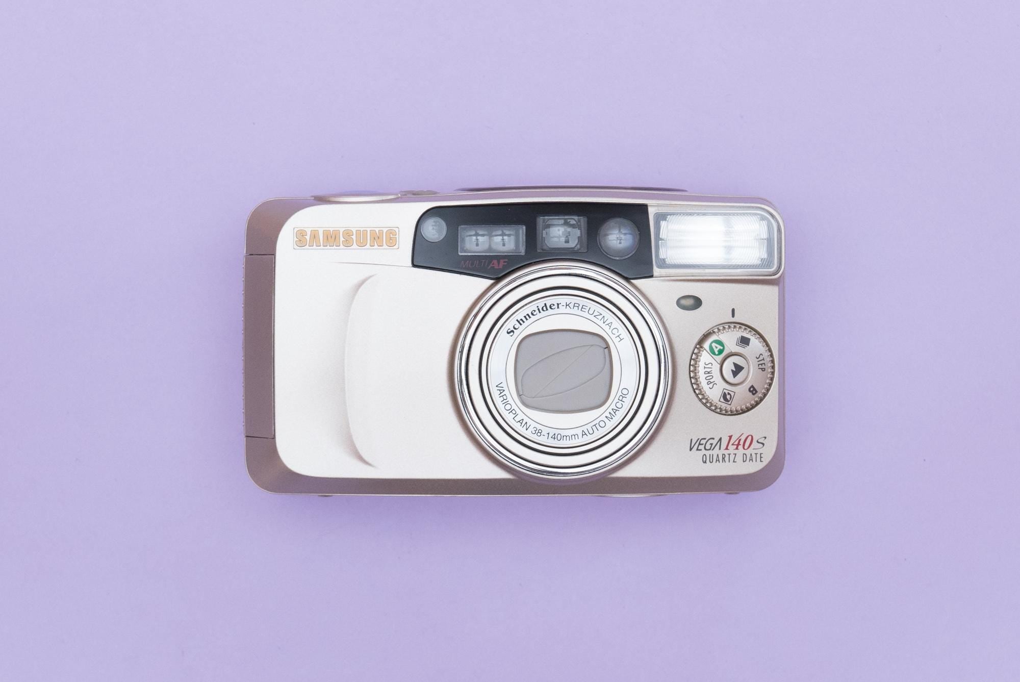 Samsung Vega 140 S Schneider-Kreuznach Compact 35mm Film Camera ...
