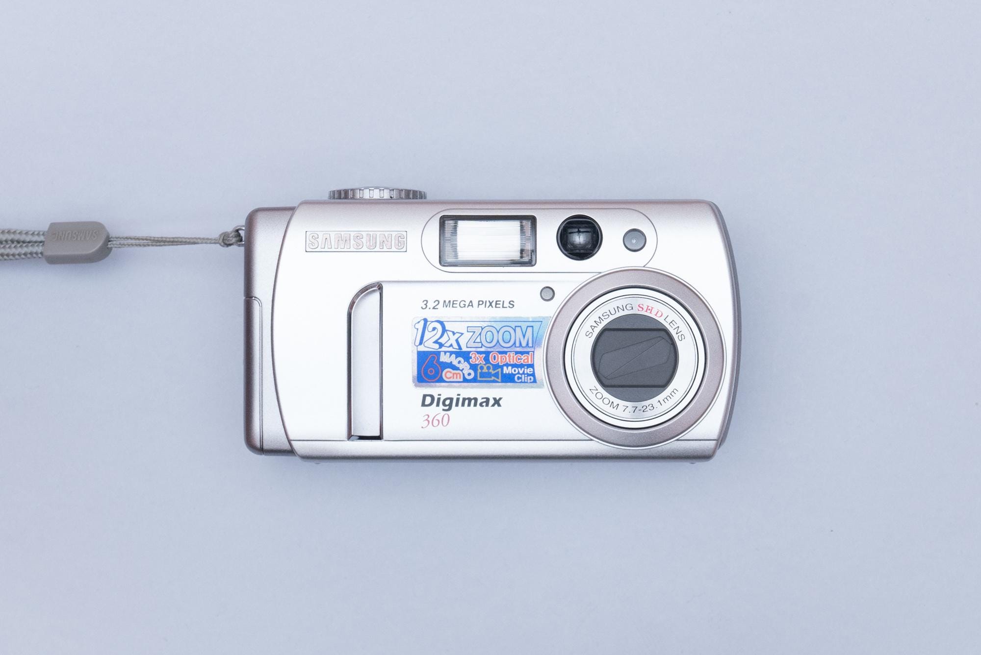 Samsung Digimax 360 Compact Y2K CCD Digital Camera – OHSOCULT Film Compacts